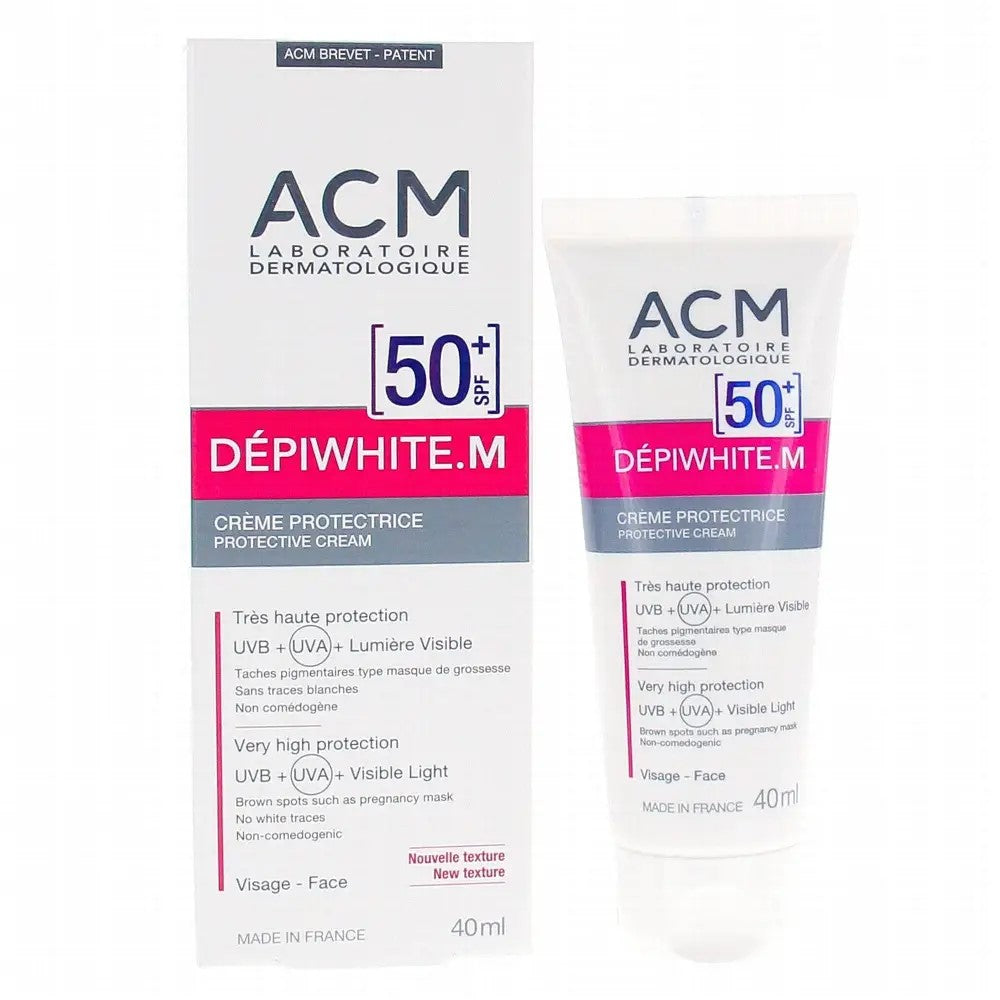ACM Depiwhite Sunscreen Cream SPF 50 - 40ml – بيوتي تايم