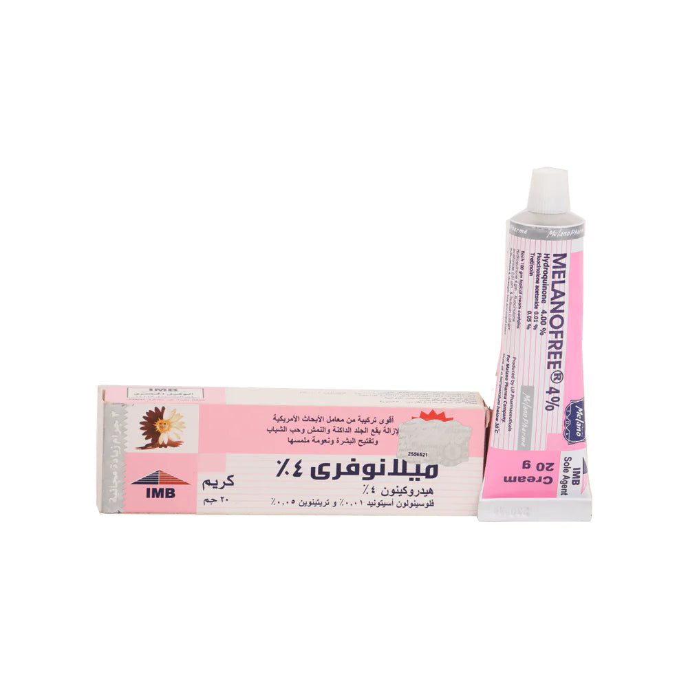 Melanofree 4% Spot Removal and Skin Lightening Cream - 20g – بيوتي تايم