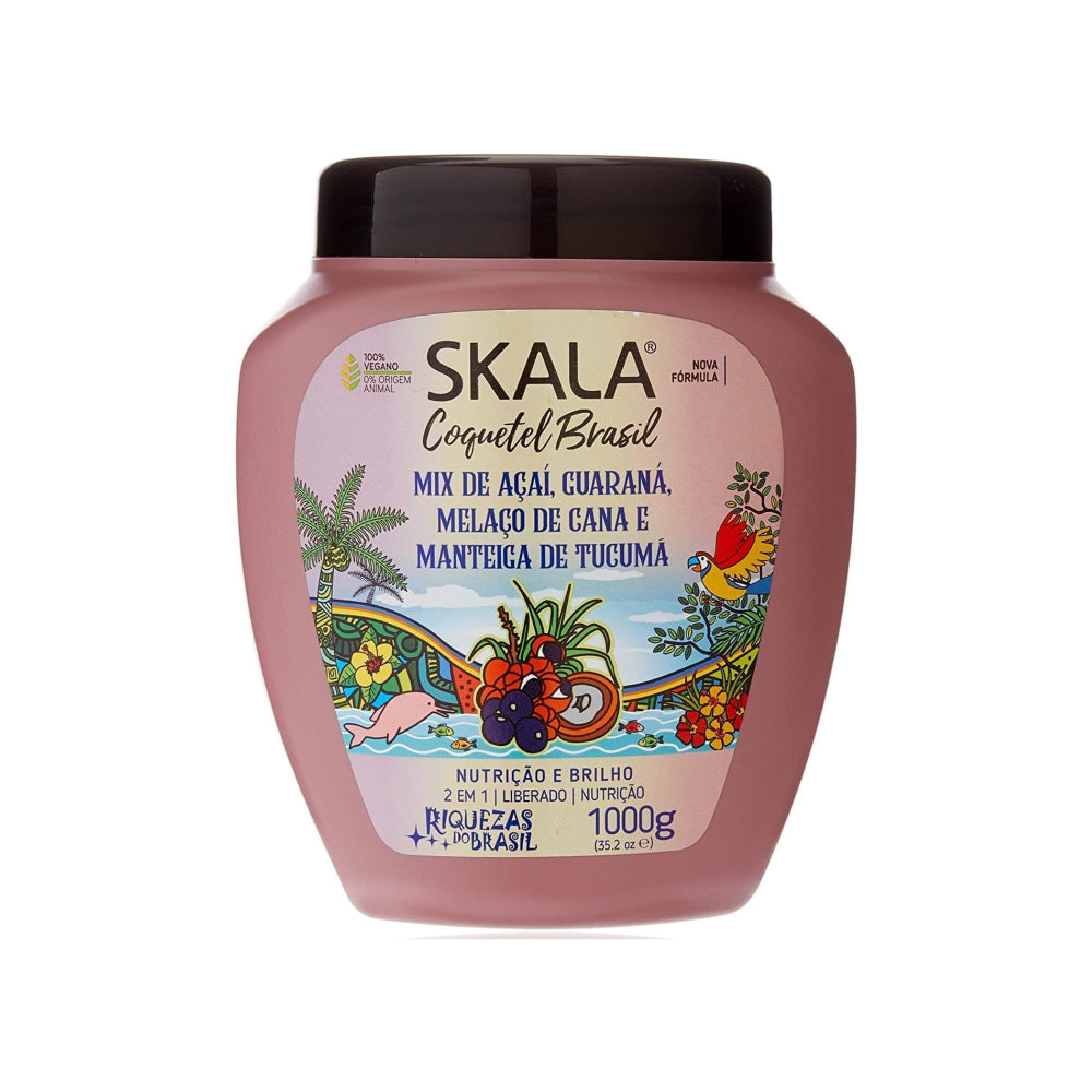 Scala Brazilian Cocktail Hair Treatment Cream - 1000g – بيوتي تايم