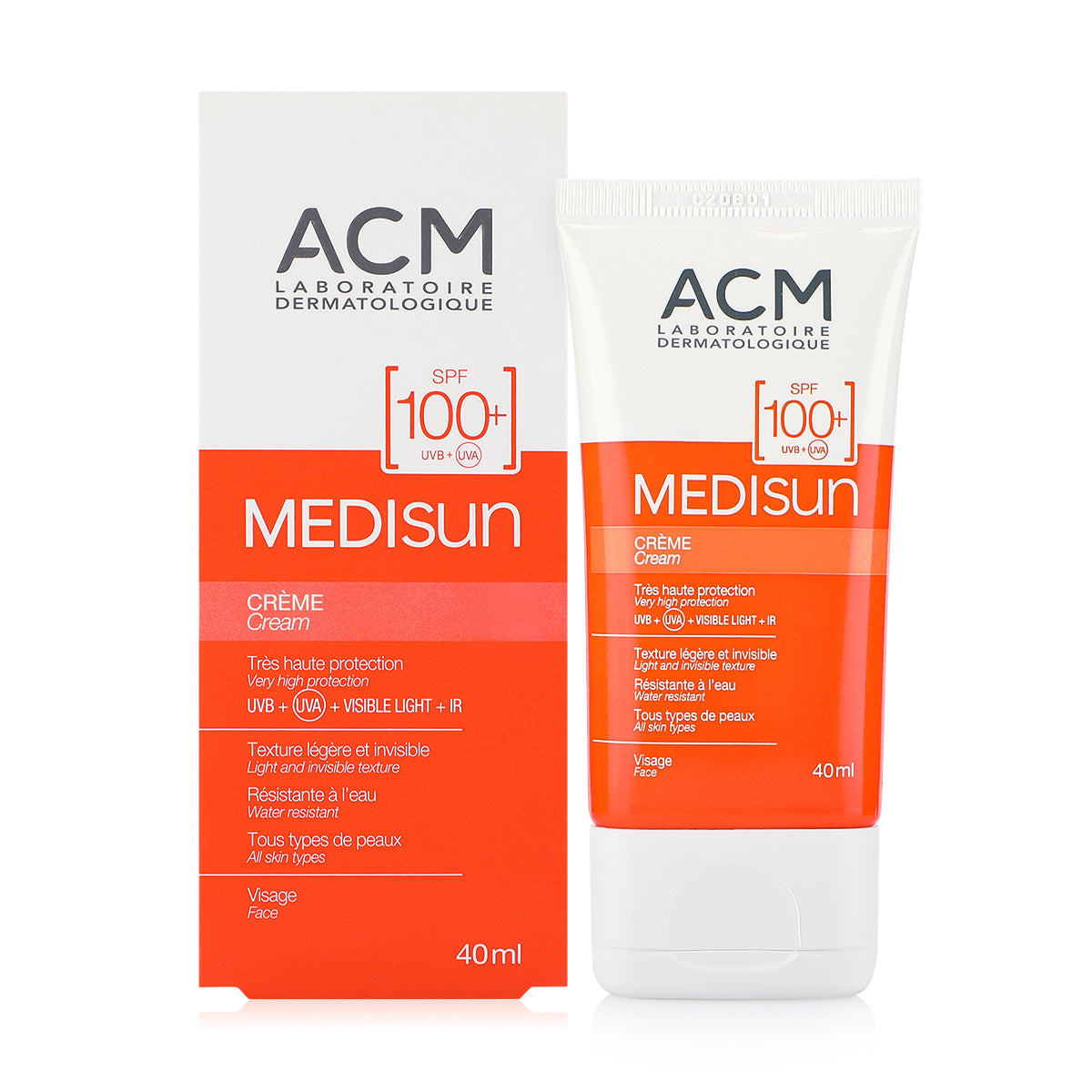 ACM Medisun Sunscreen Cream SPF 100+ - 40ml – بيوتي تايم
