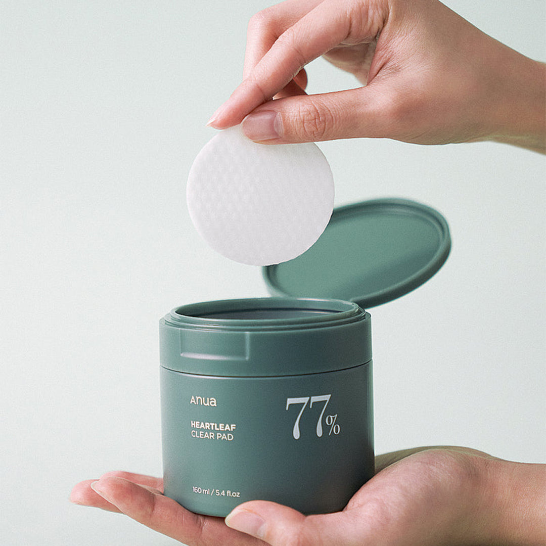 Anwa Heartleaf 77% Soothing Toner Pads - 160ml – بيوتي تايم